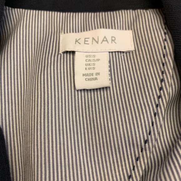 Kenar | Jackets & Coats | Kenar Navy Blue Linen Blazer | Poshmark